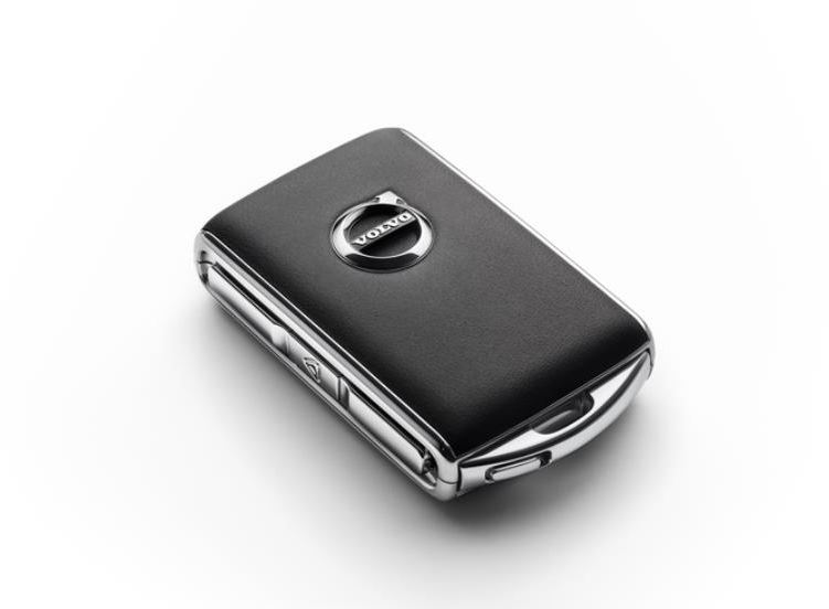 Volvo Key Fob Shell - Charcoal Leather - 31652172: RACCAR Automotive