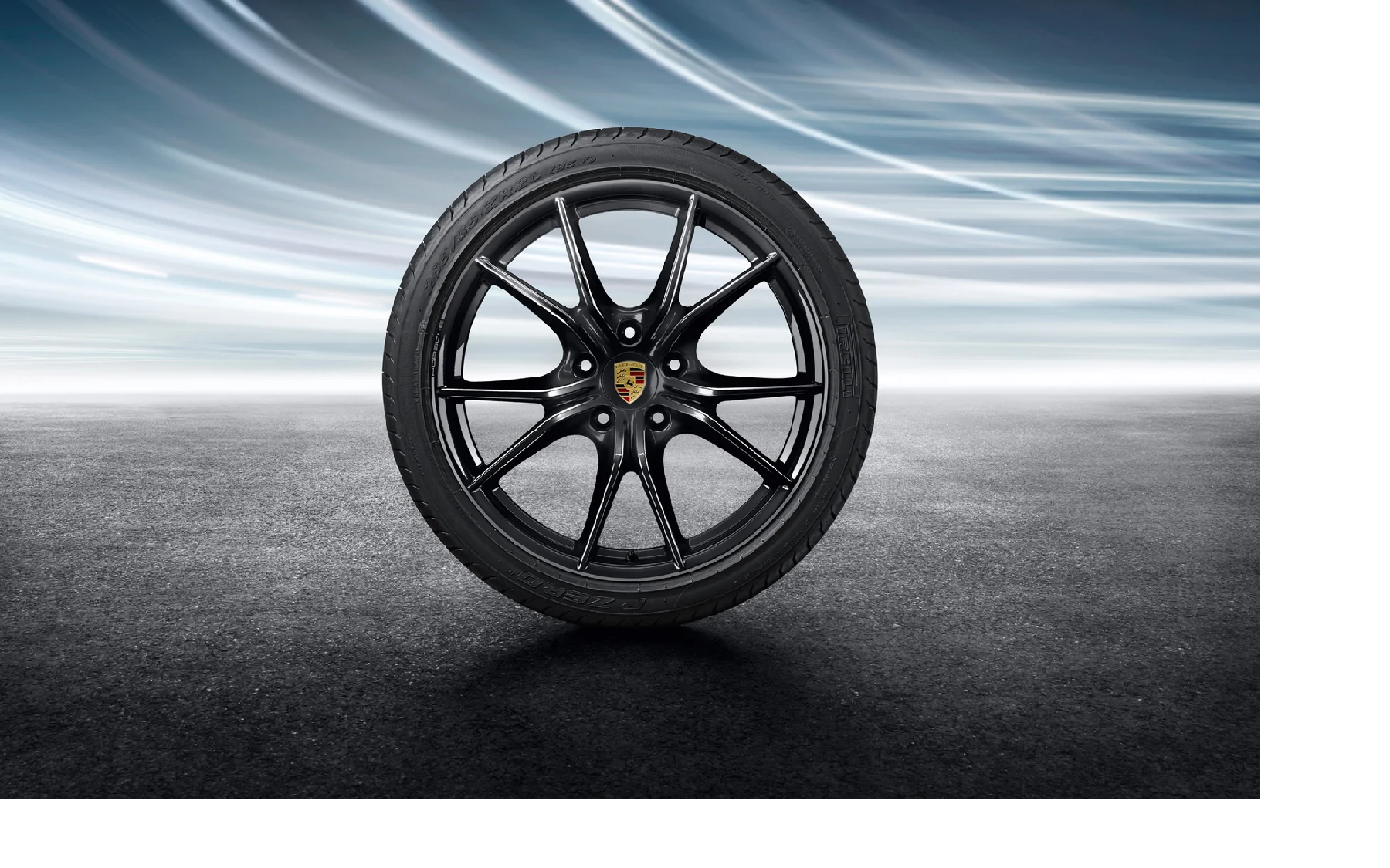 Porsche Tequipment Rim Trim Strips Grey 21's: RACCAR Automotive