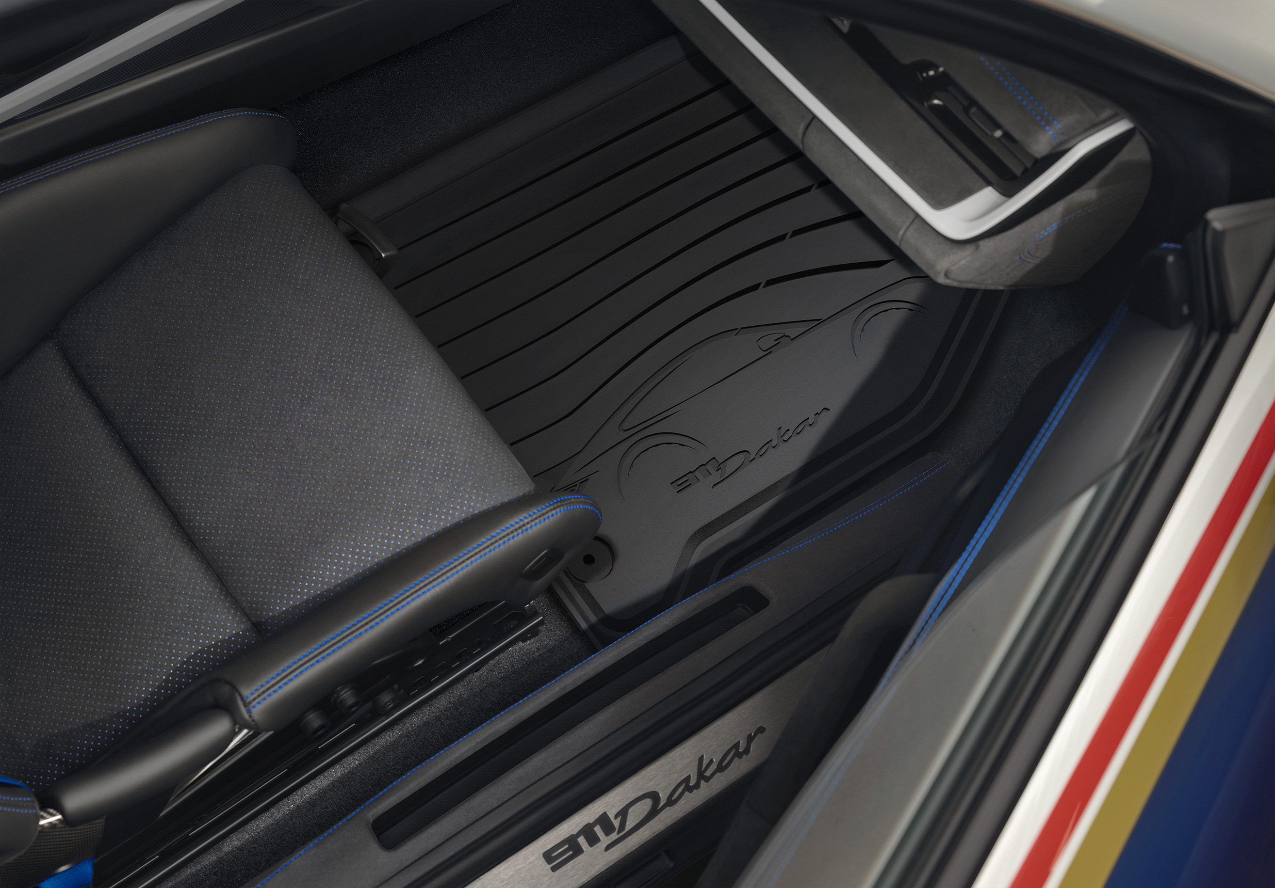 Porsche 911 "992" Dakar Design All Weather Floor Mats: RACCAR Automotive