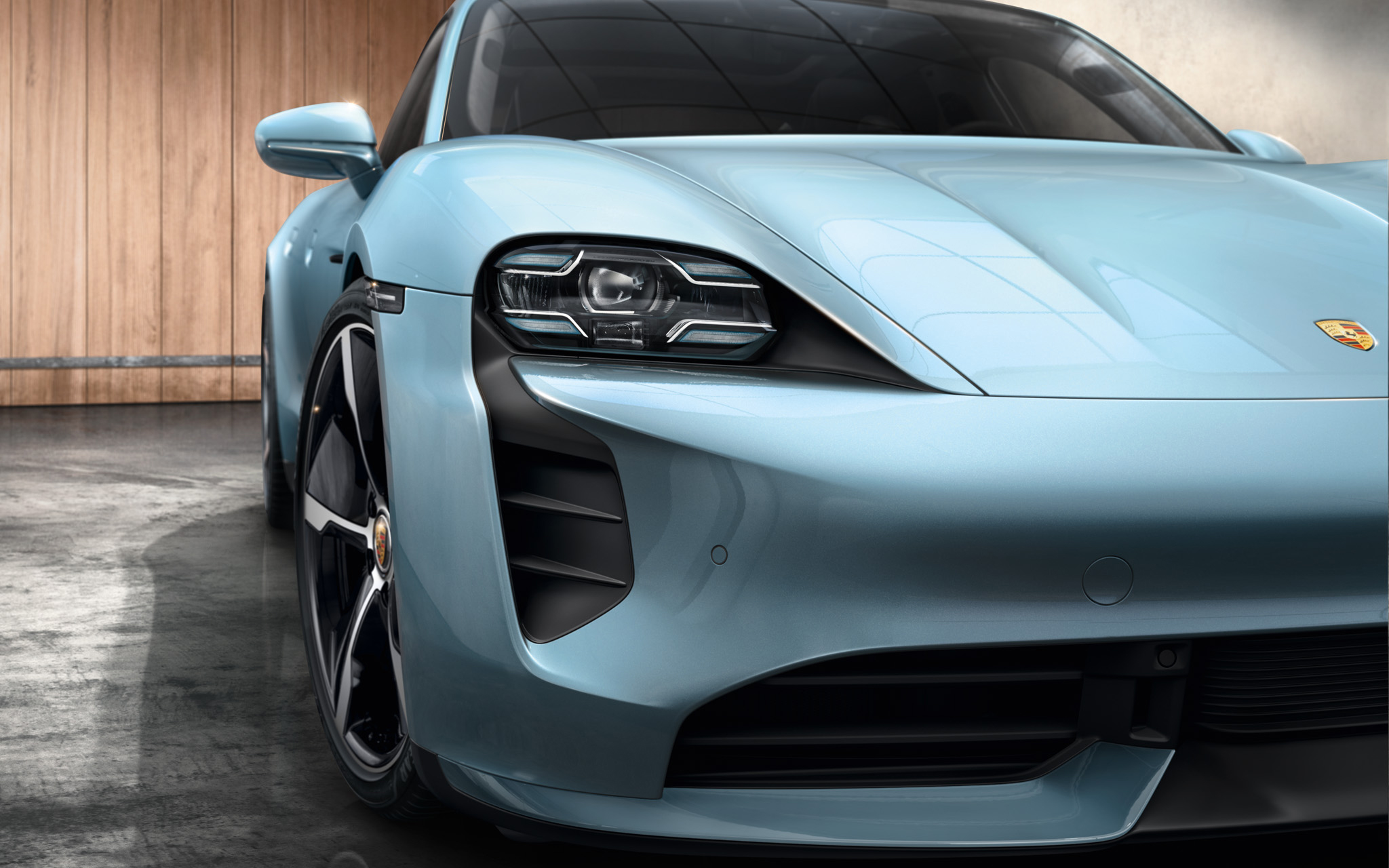 LED Matrix Headlights, Dark-Tinted Porsche Dynamic Light System Plus ...