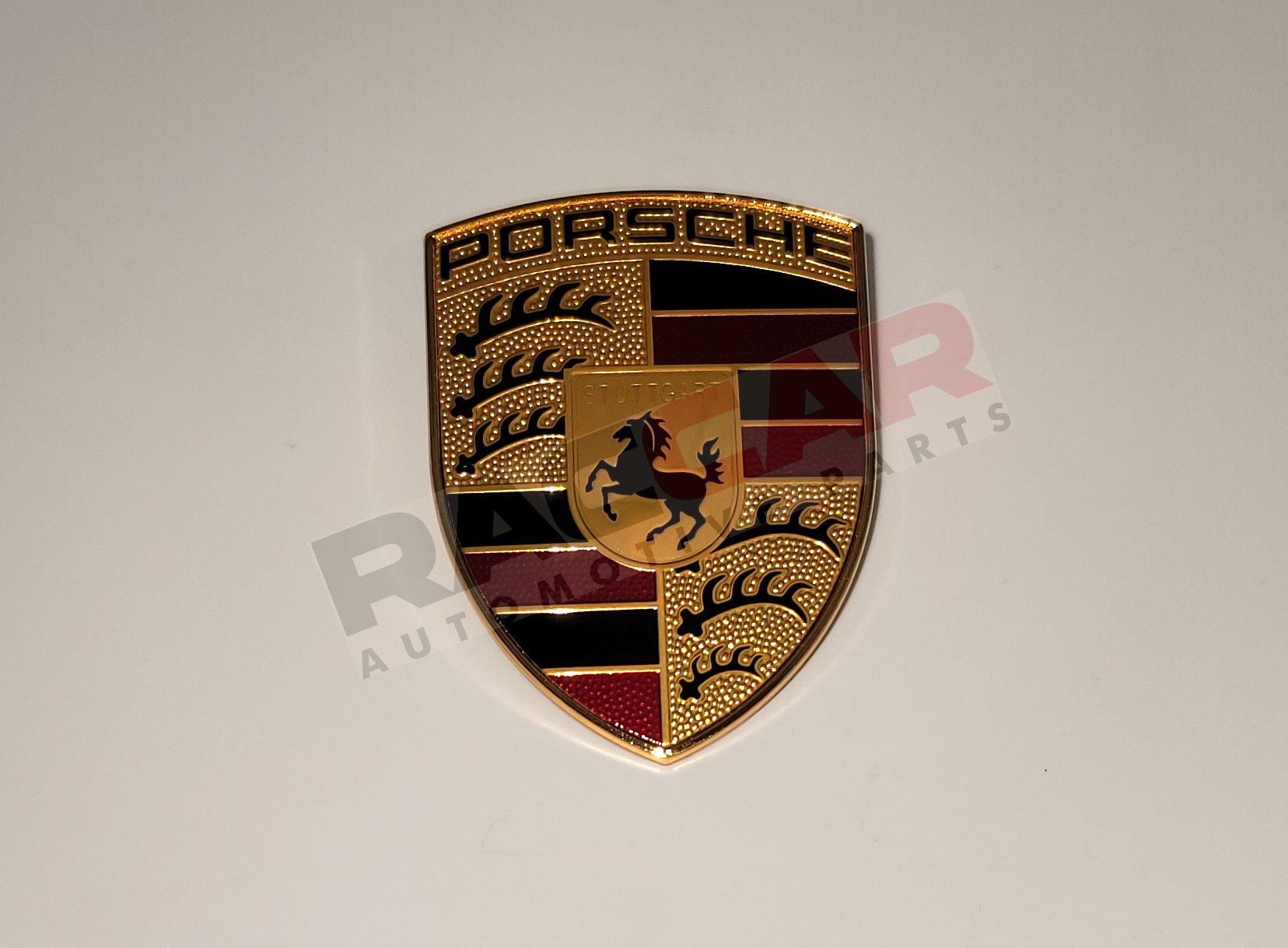 Porsche Front Hood Emblem Various Models: RACCAR Automotive