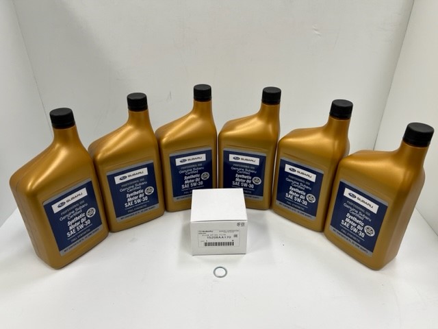 Genuine Subaru WRX 2015-2021 Oil Change Kit: RACCAR Automotive