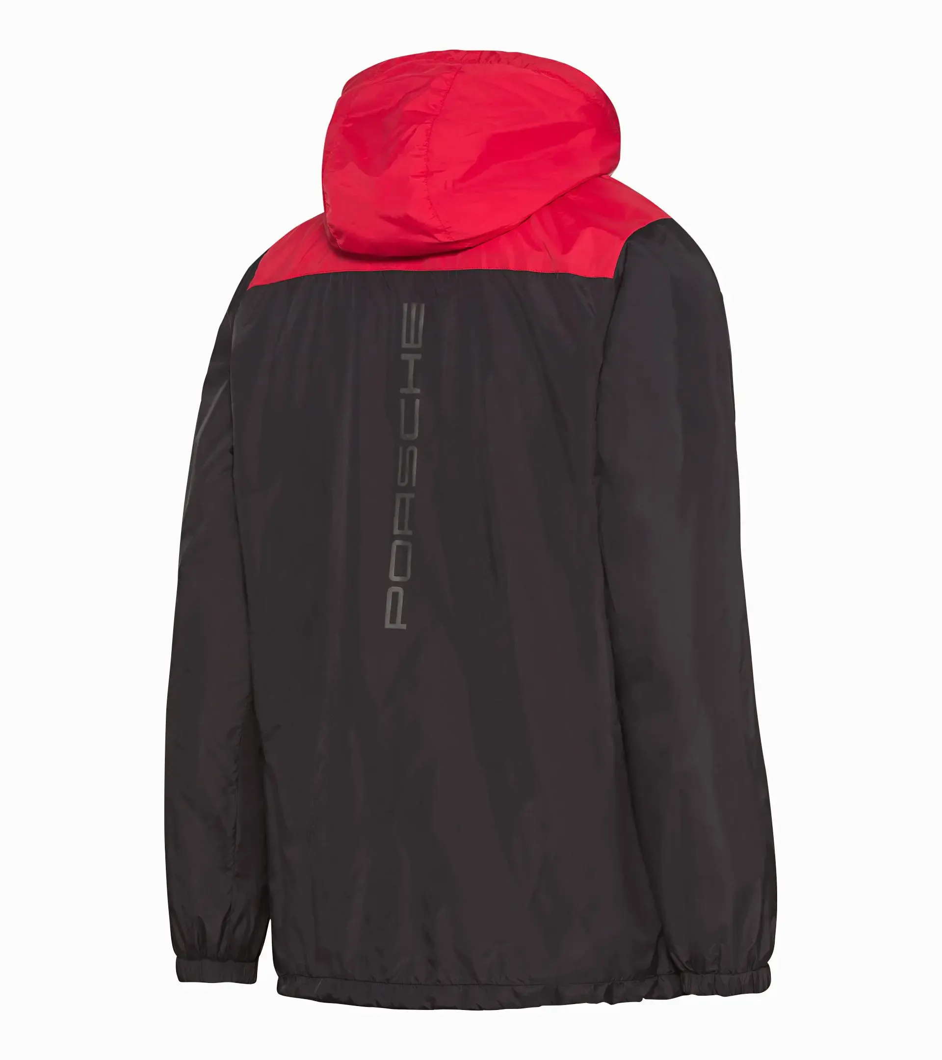 Porsche Red And Black Windbreaker: RACCAR Automotive