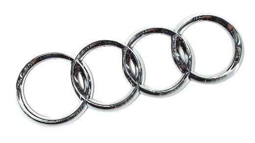 Audi Trunk Emblem (Chrome): RACCAR Automotive
