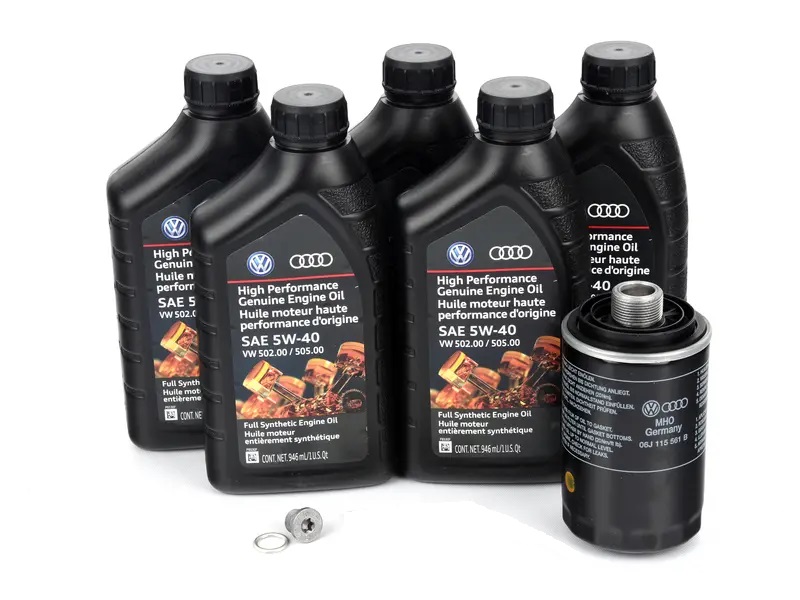 Audi OEM Oil Kit for A3 2.0 2010-2013: RACCAR Automotive