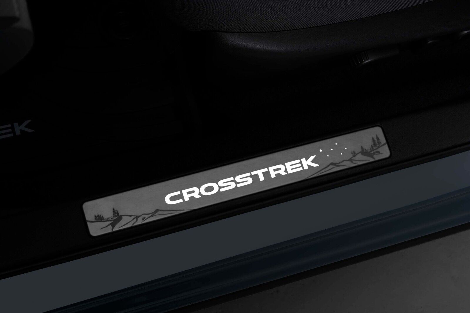 Subaru Accessory Side Sill Plates - Illuminated for Crosstrek: RACCAR ...