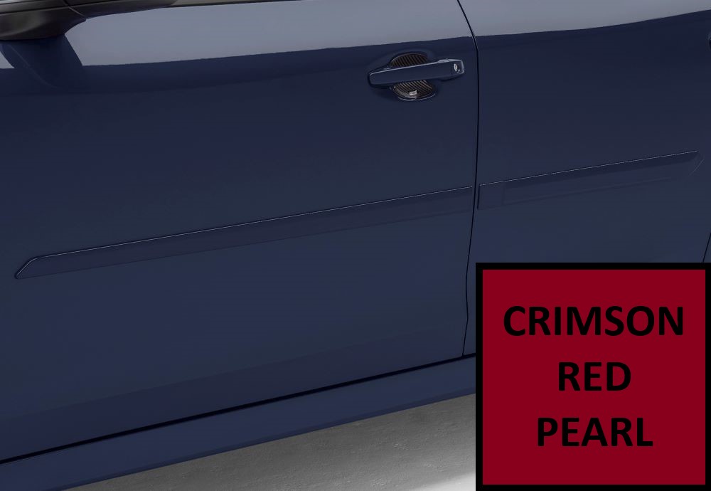 Subaru Accessory Body Side Moldings for Legacy Outback - Crimson Red ...