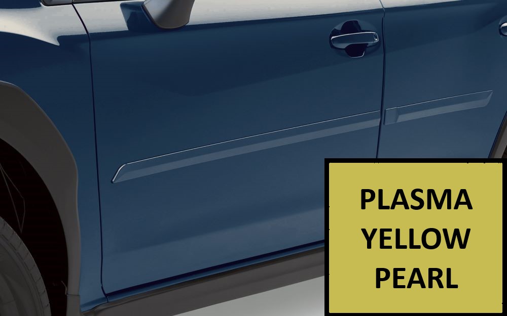 Subaru Accessory Body Side Molding Kit for Crosstrek - Plasma Yellow ...