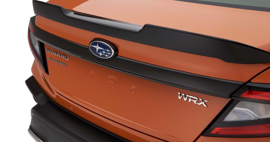 Subaru Accessory Carbon Fiber Trunk Trim for WRX: RACCAR Automotive