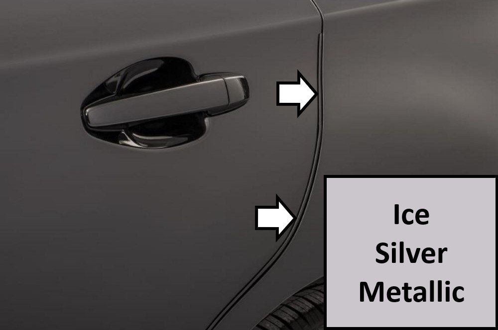 Subaru Accessory Door Edge Guard Kit for Legacy Outback - Ice Silver ...